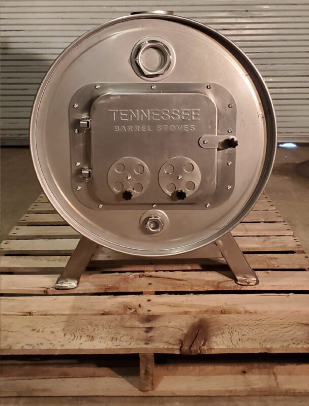 55 Gallon Drum Barrel Stove Kit to Create a Camping Stove or Cook Stove